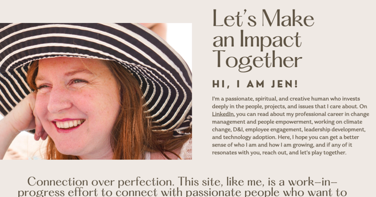 Jen Regan- Catalyst, Leader, Facilitator